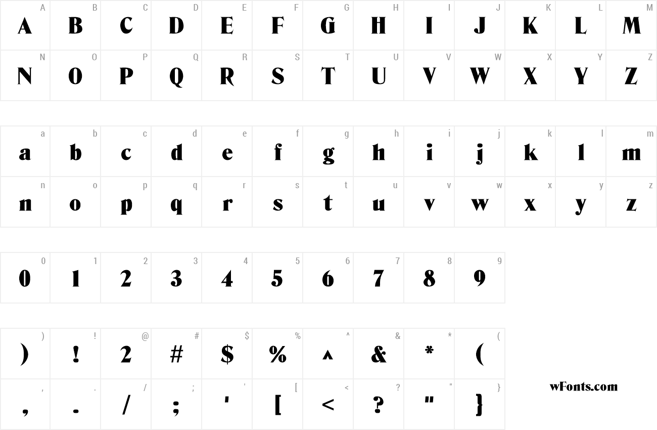 Delavan Font
