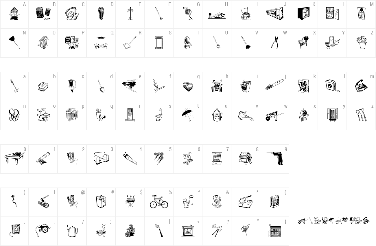 Df Home Improvement ITC Font