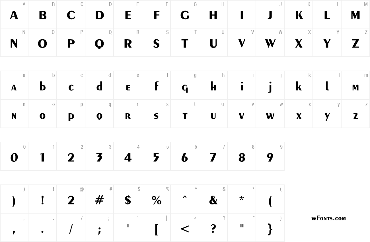 Exotic-Bold Font