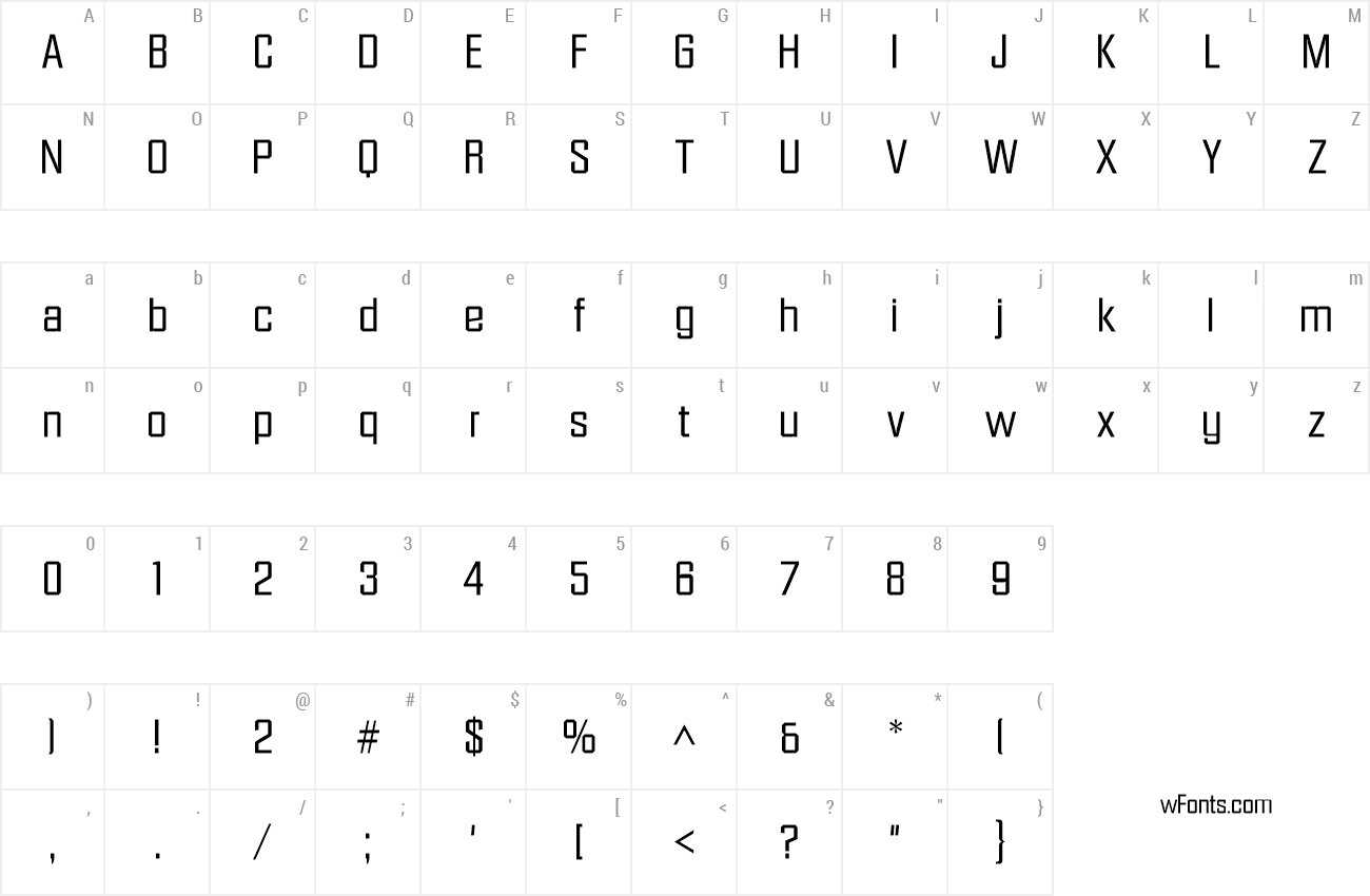 Facet Font