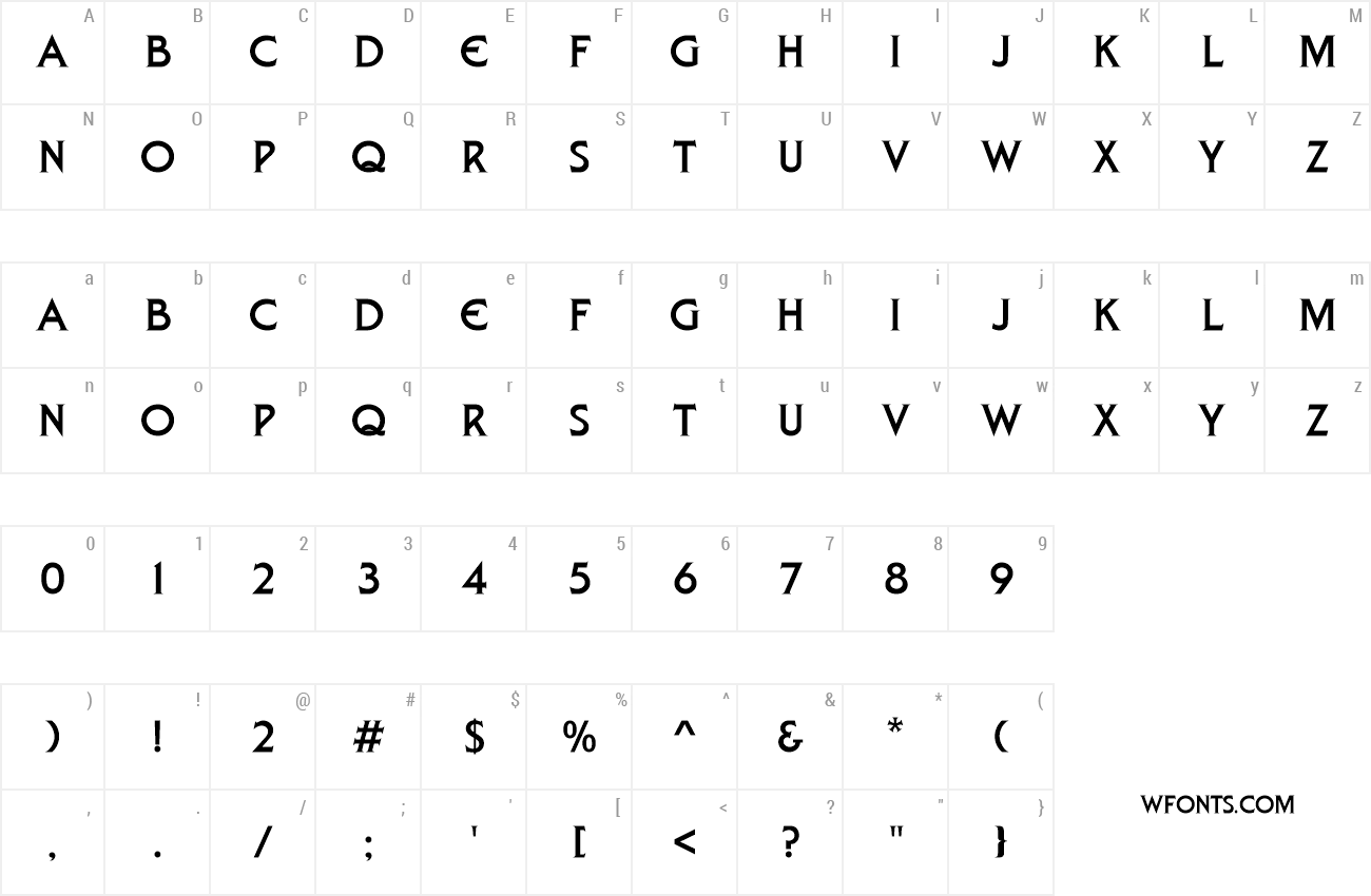 LibertyD Font