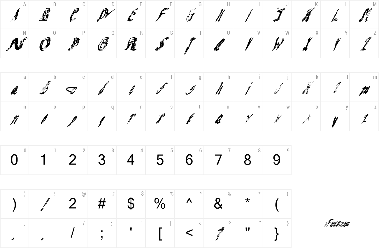 Mash Note Font