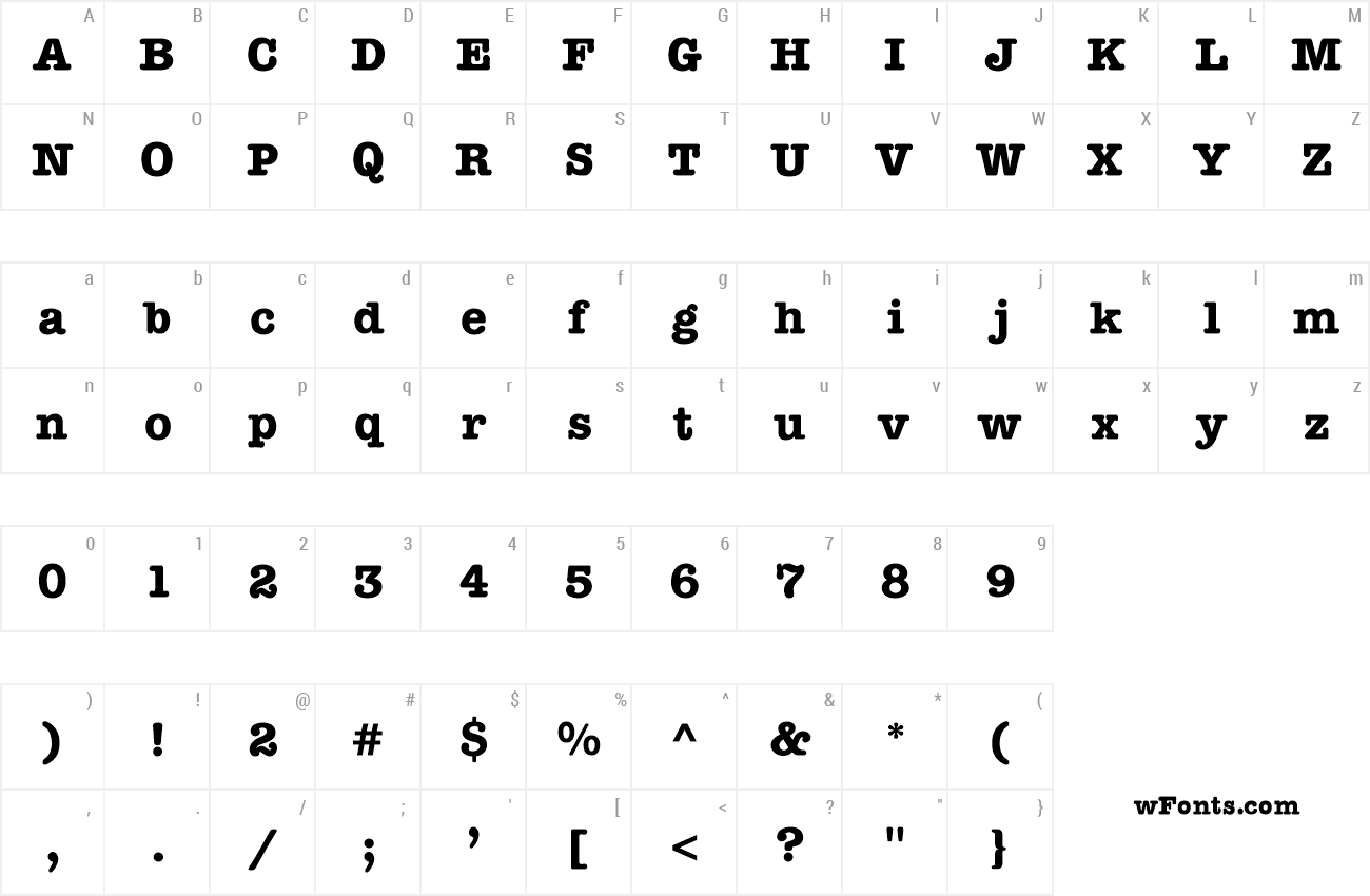 Memorandum Font