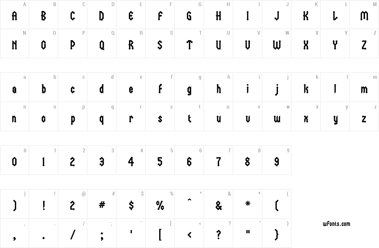 Trident Font