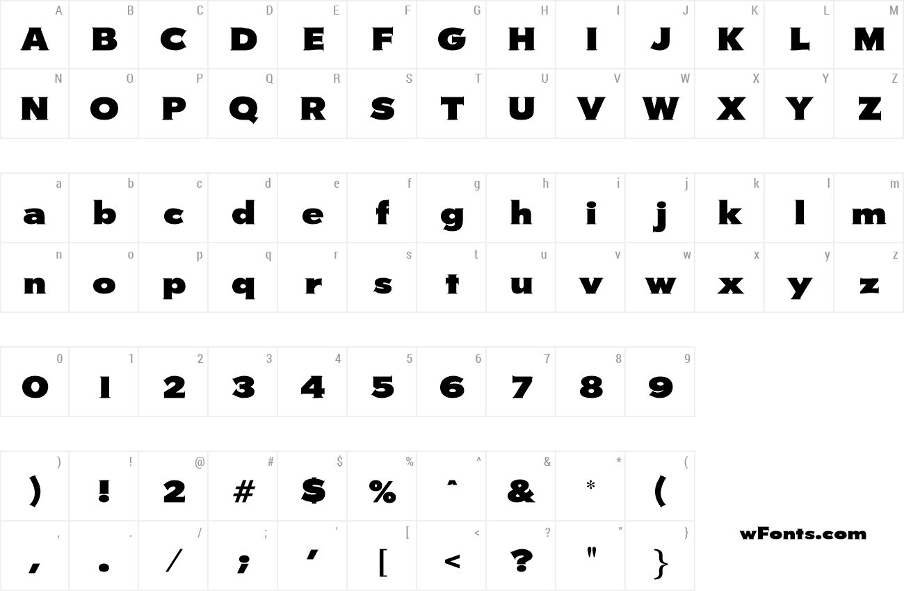 Wasserman Font