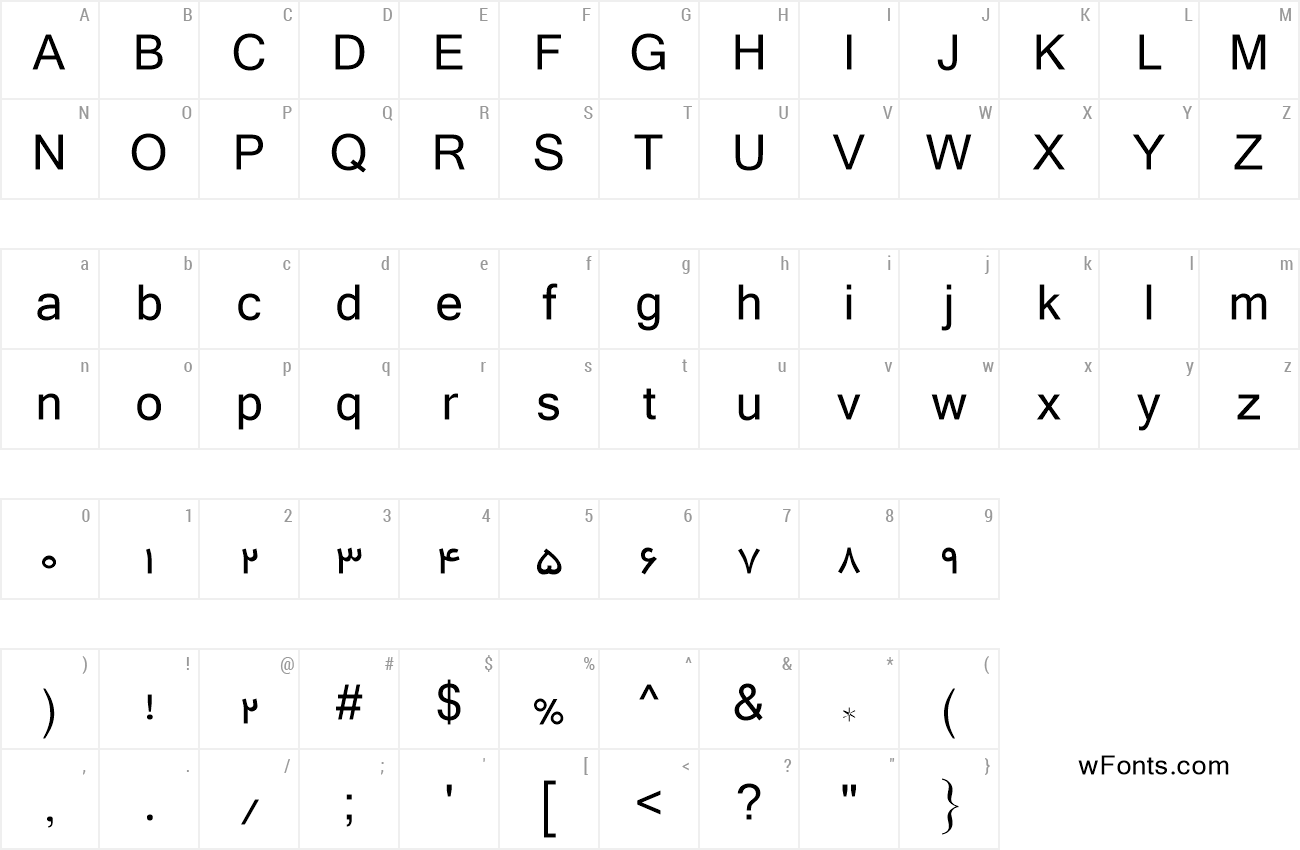 B Yekan Font
