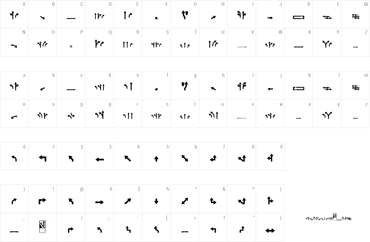 Roadgeek 2005 Transport Medium Font