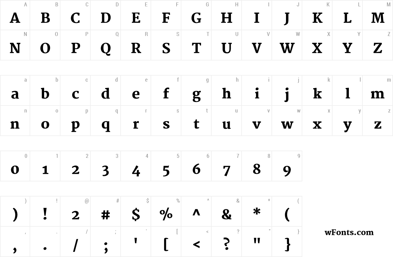 Martel Heavy Font
