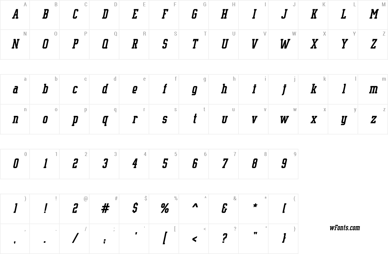 Supreme BW90 Font