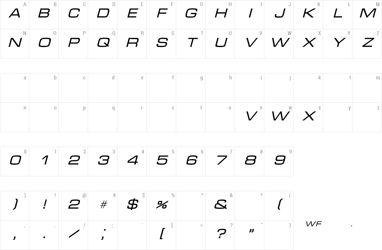 Microgramma Normal Font