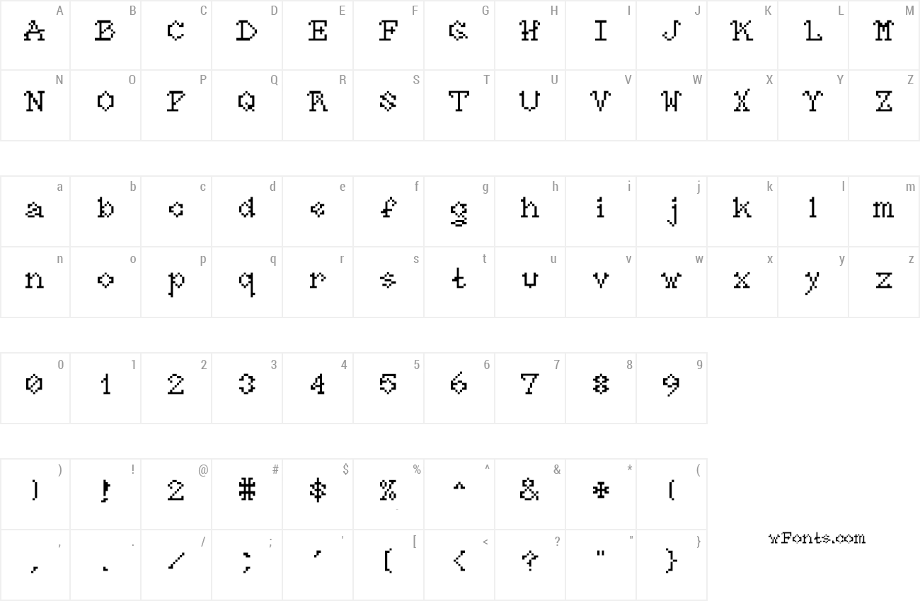 Dagger Font