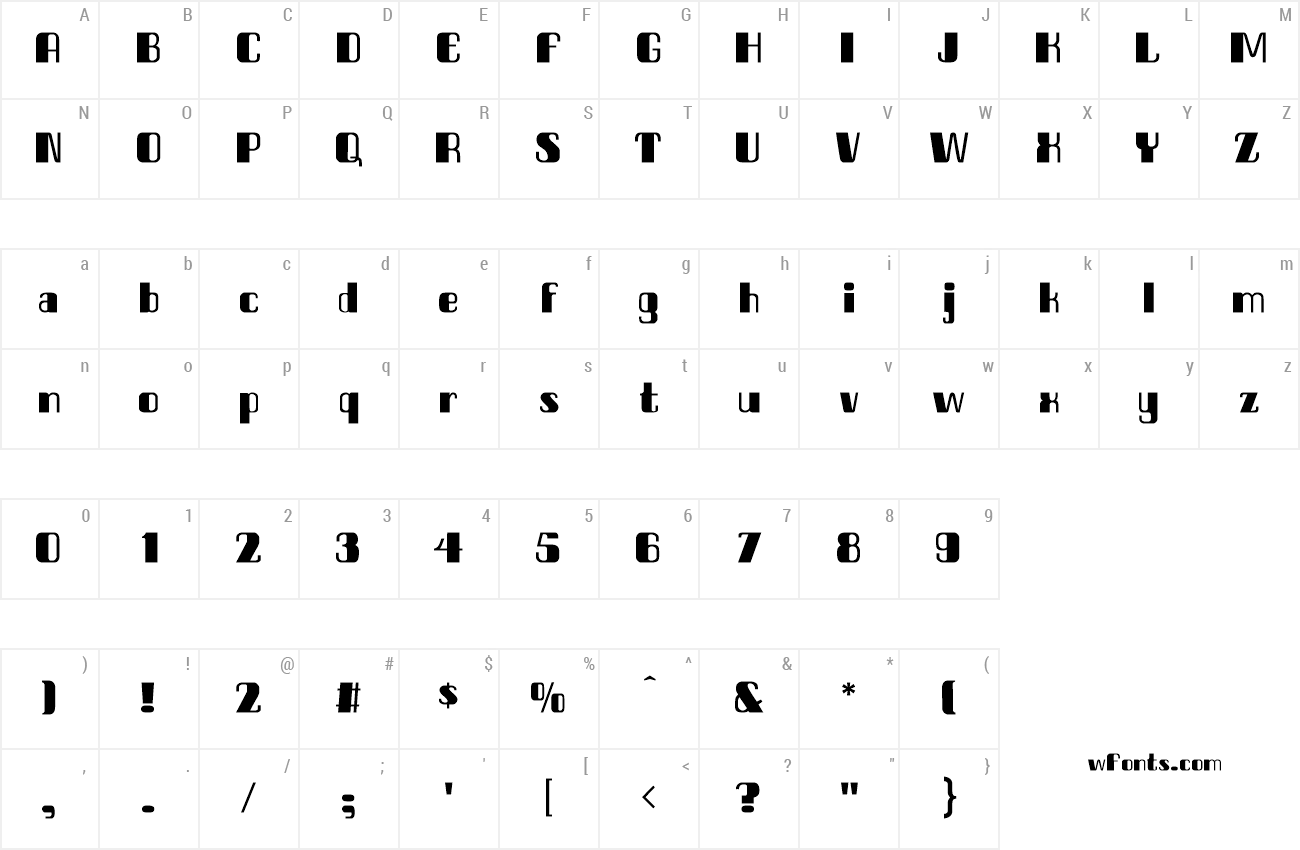 Tick Tock Font