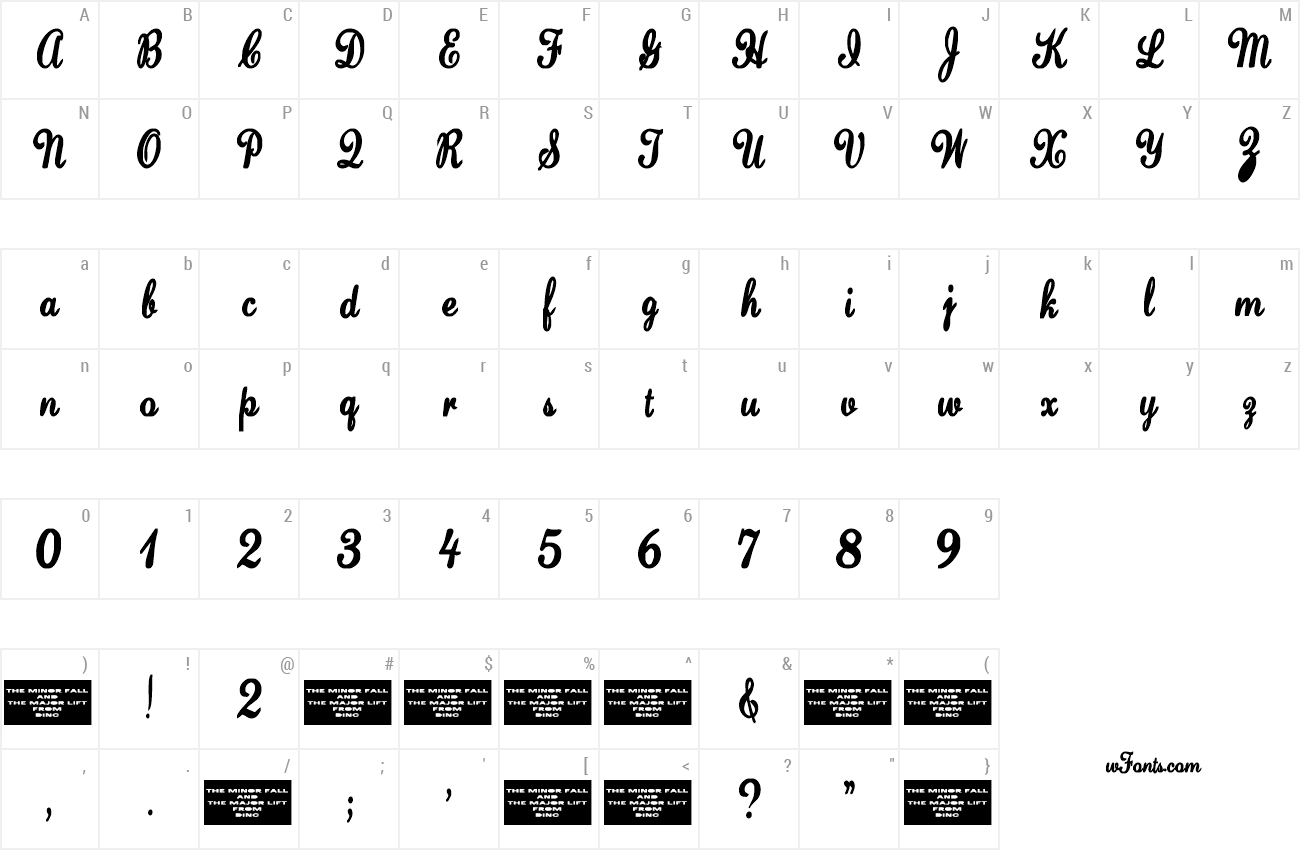 Major Lift Font