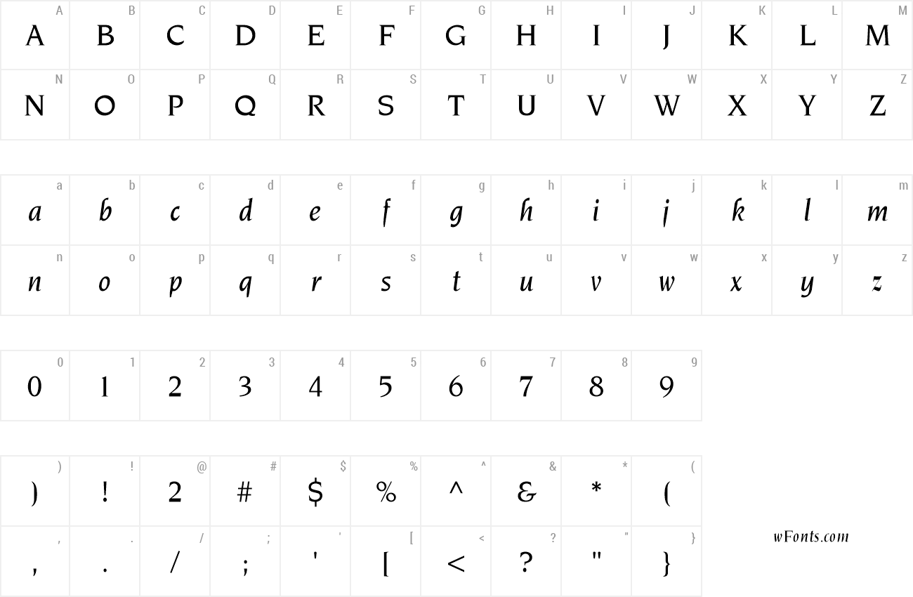 Trident Medium SSi Font