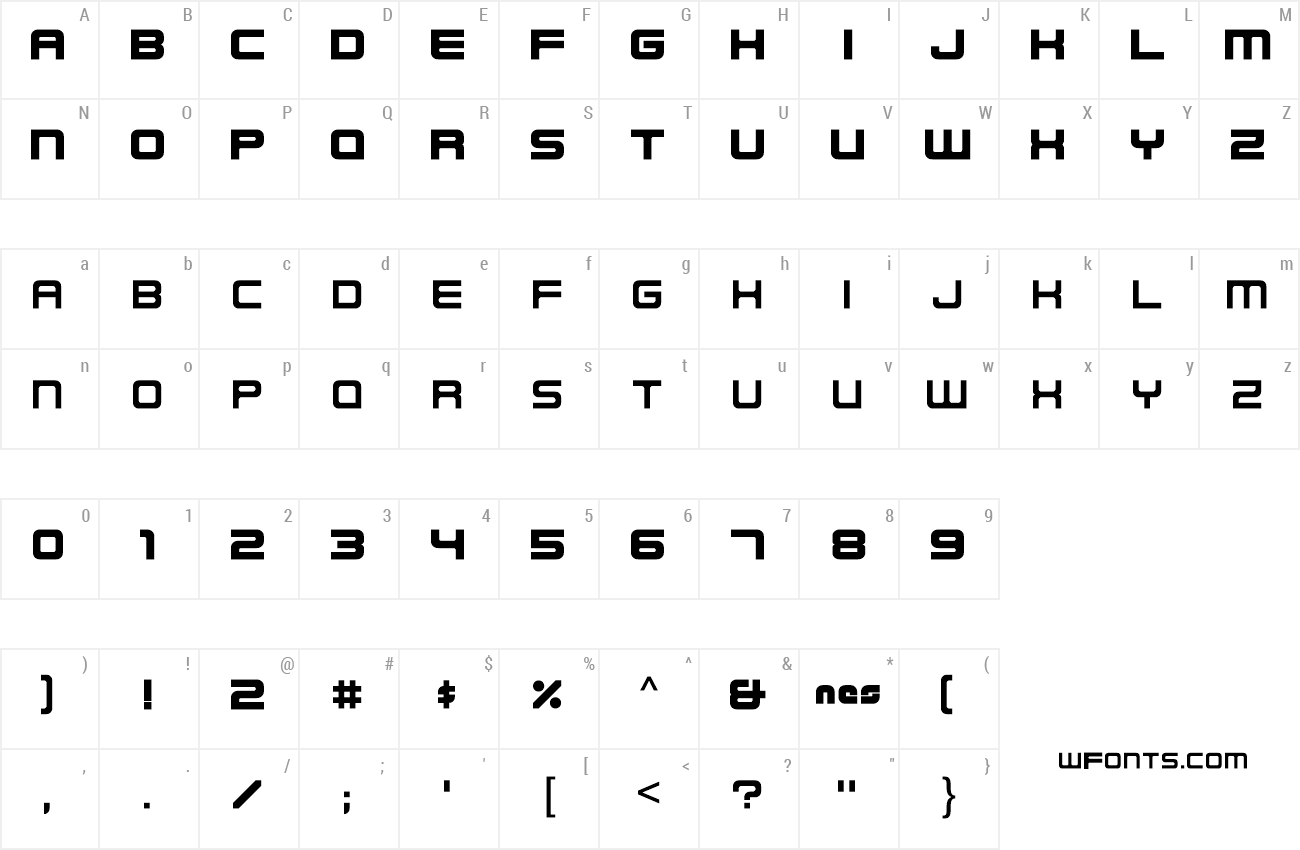 NES Logo Font