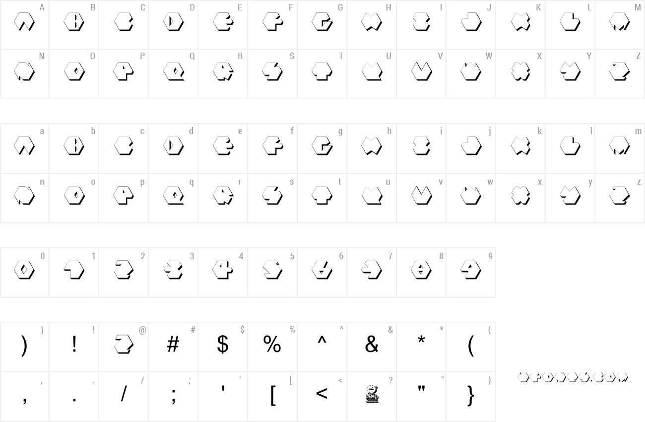 PolyFont Font
