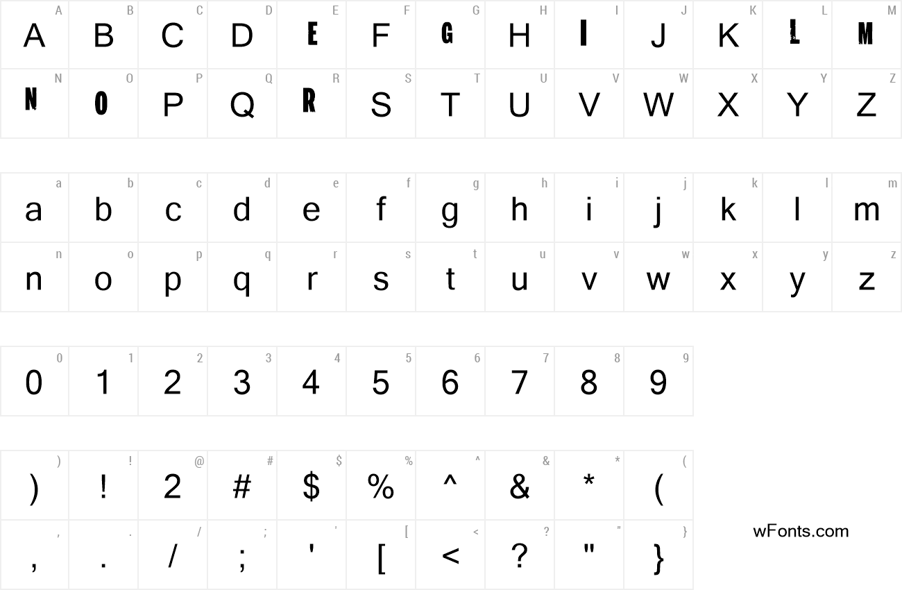 Longmire Logo Font