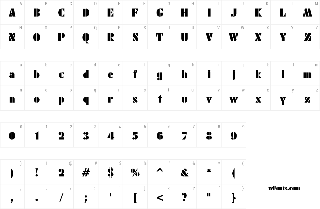 PT GI Joe Font