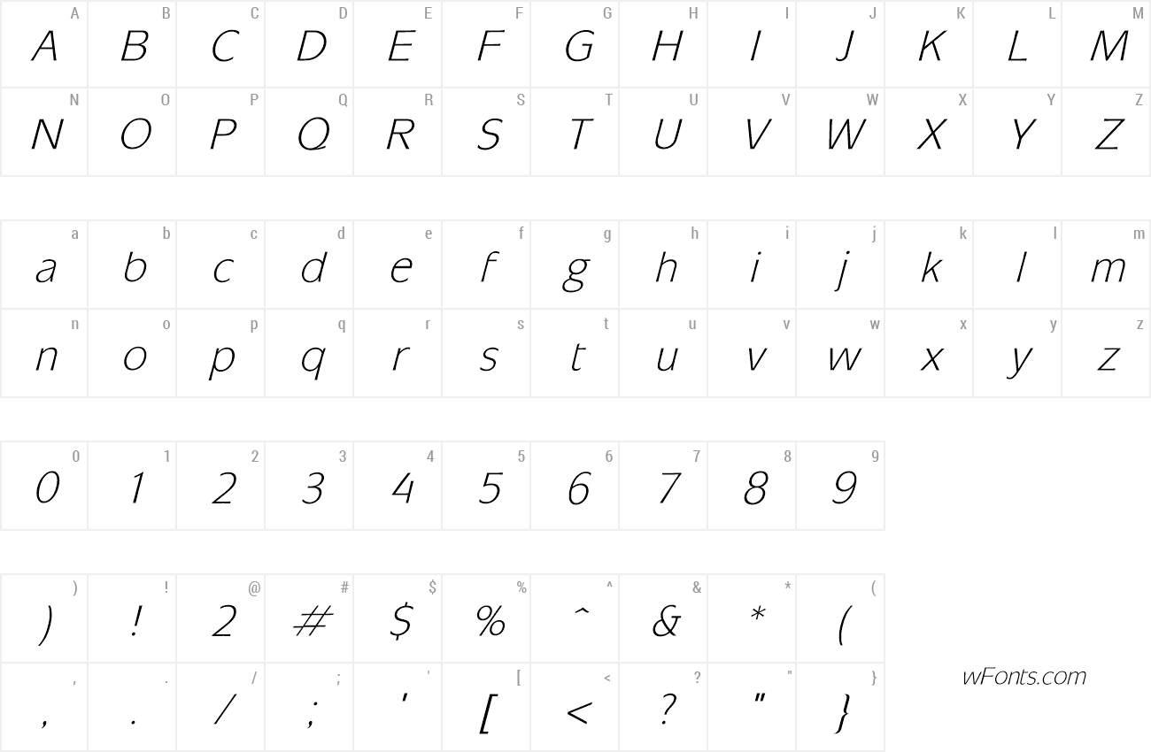 Mixer Font