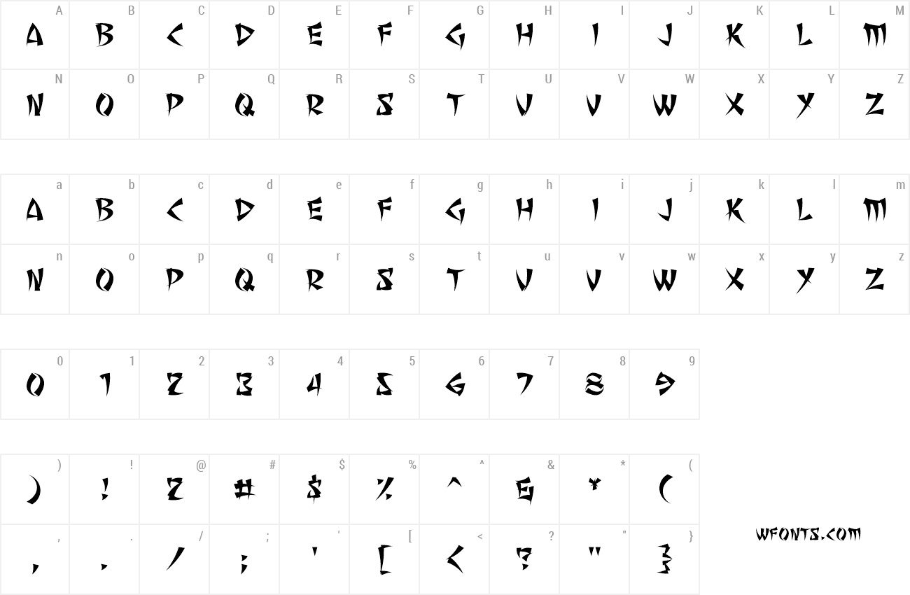 Seven Monkey Fury Font