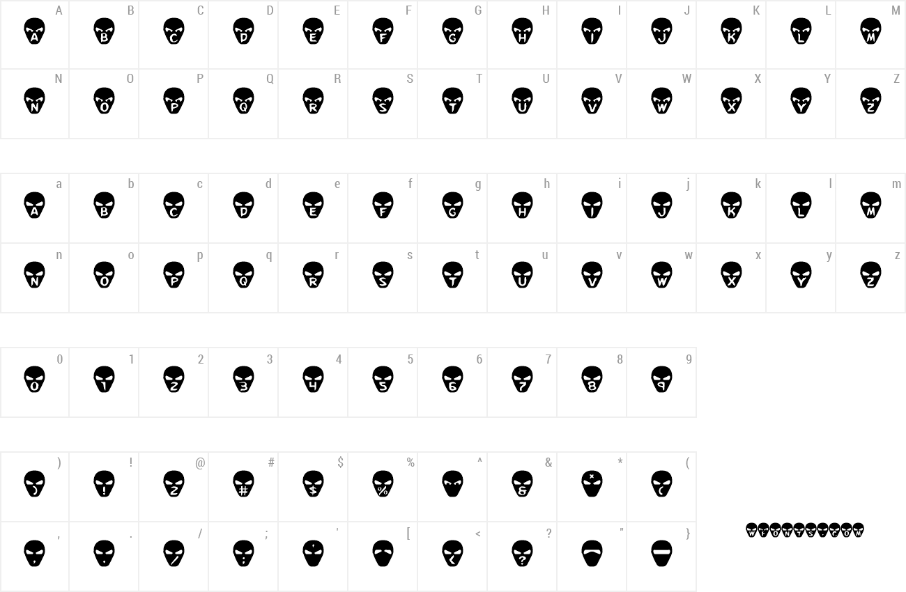 Goalie Font