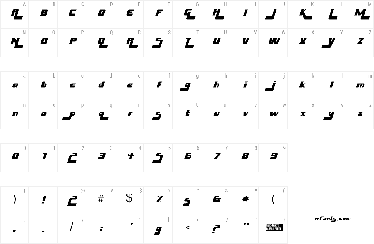 Husky Stash Font