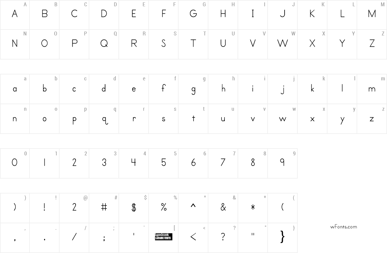 Primer Print Font