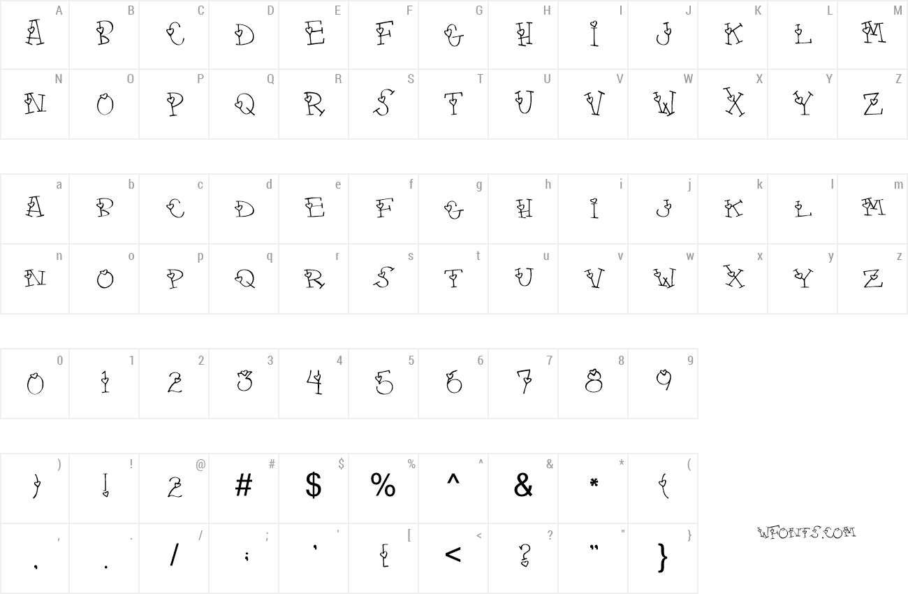 4 My Lover Font