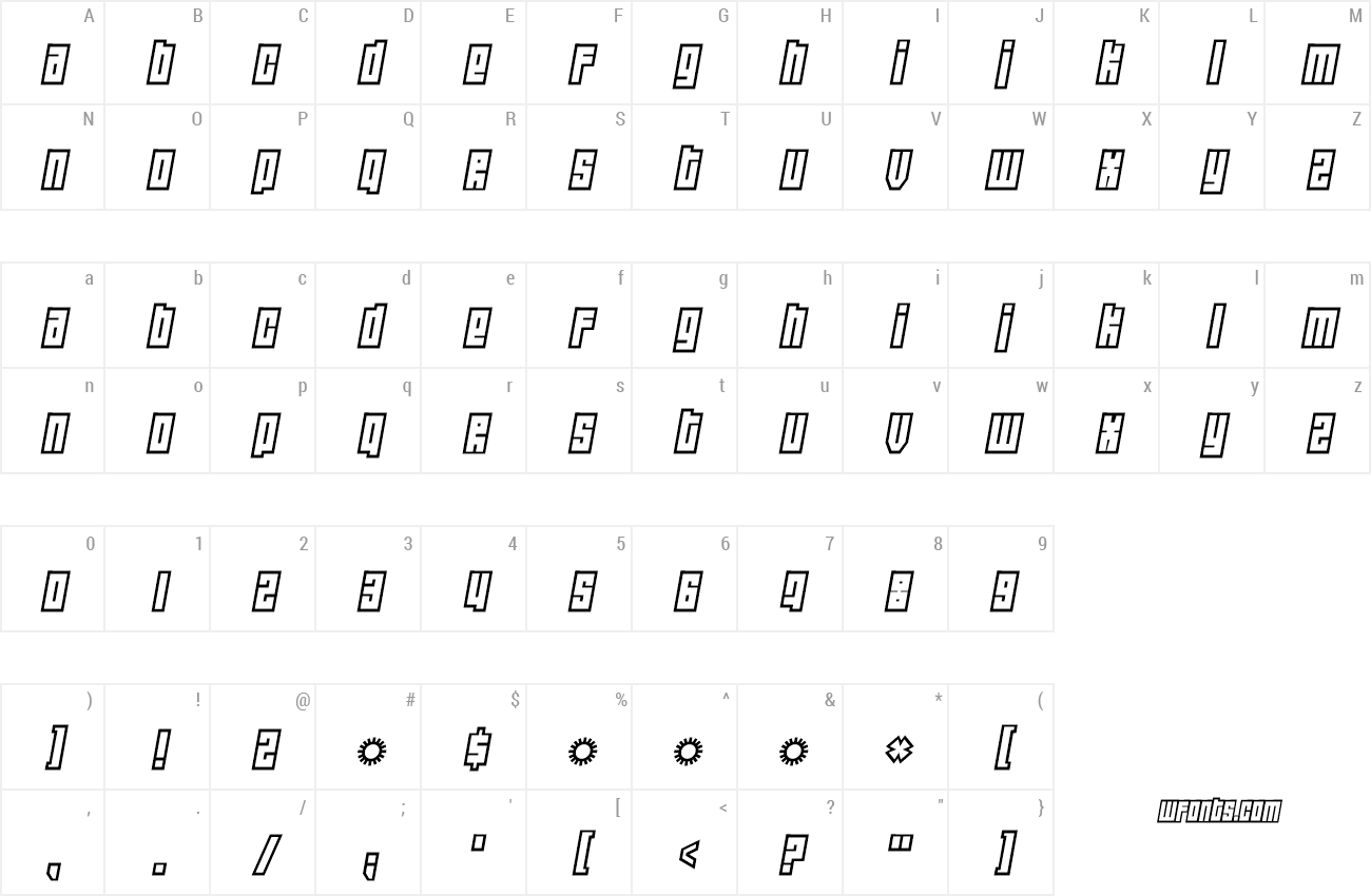 Wide Awake Font