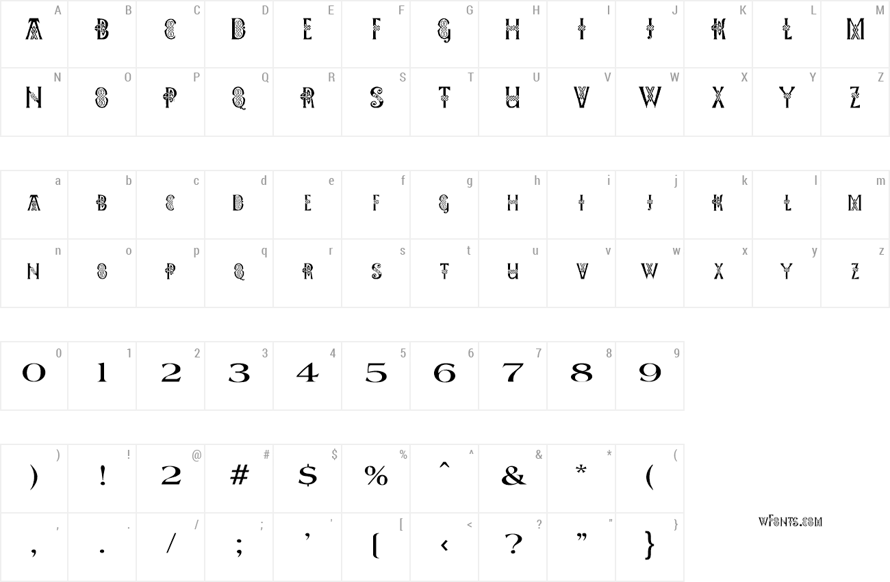 Mortise Font