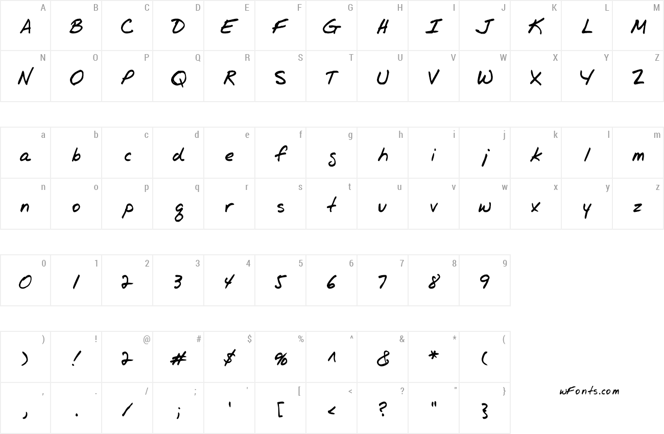 JR!Hand Font