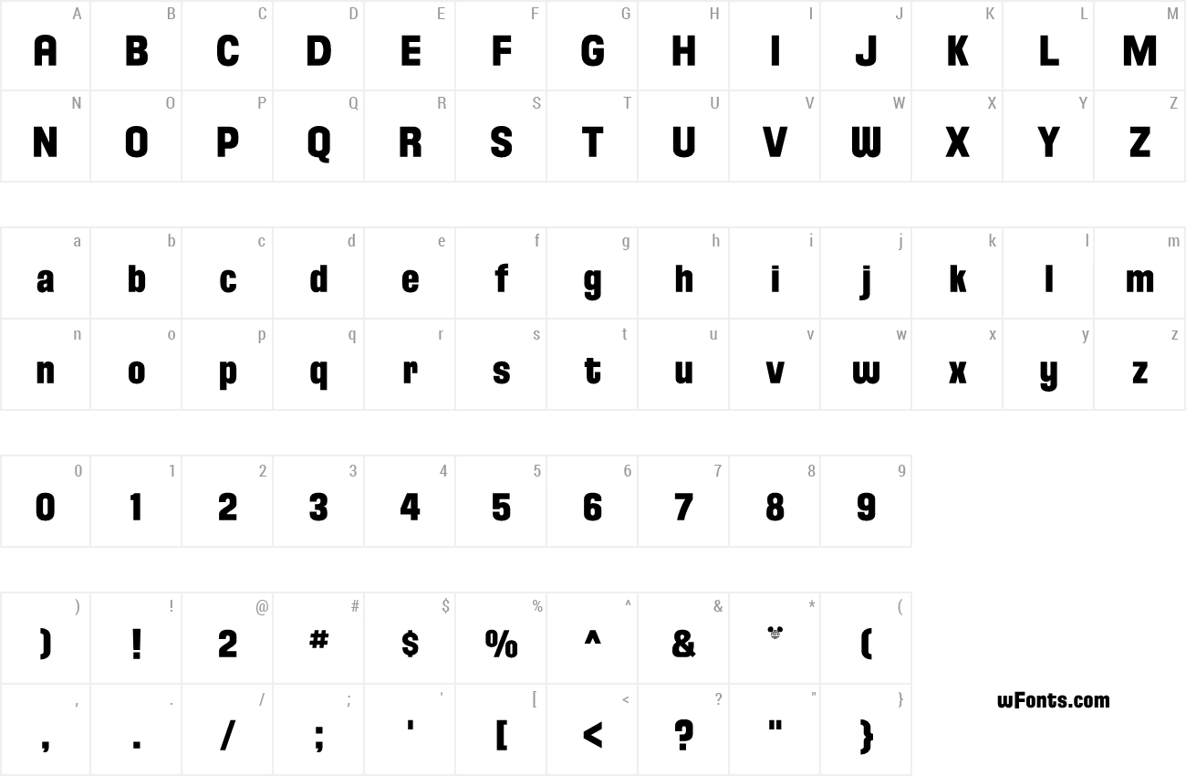 Florida Project Font