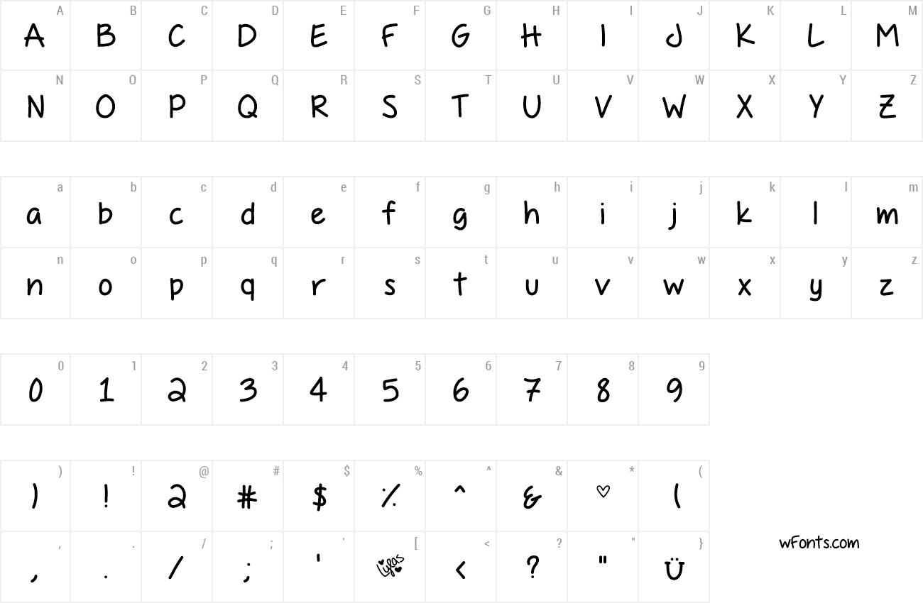 Passing Notes Font