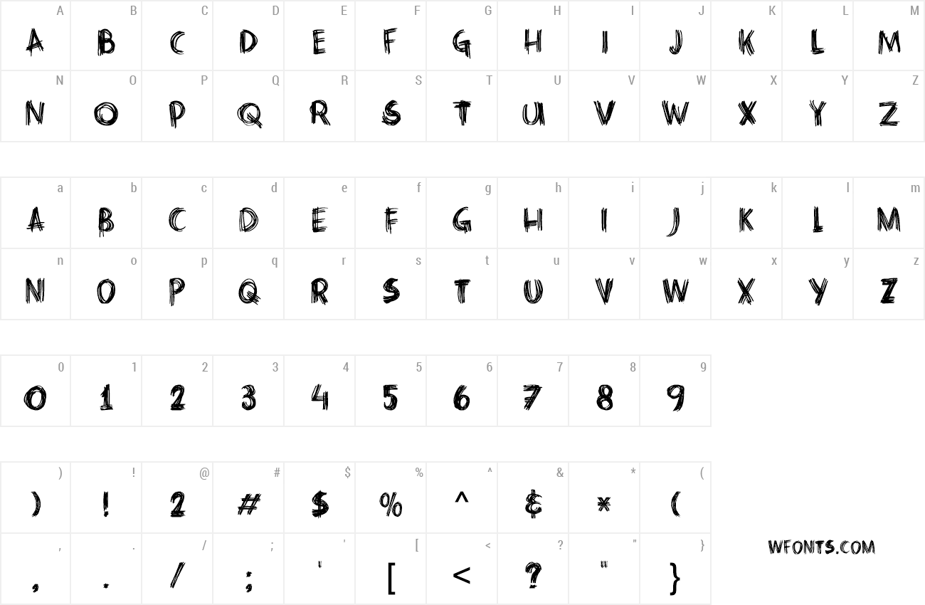 DK Criss Cross Font