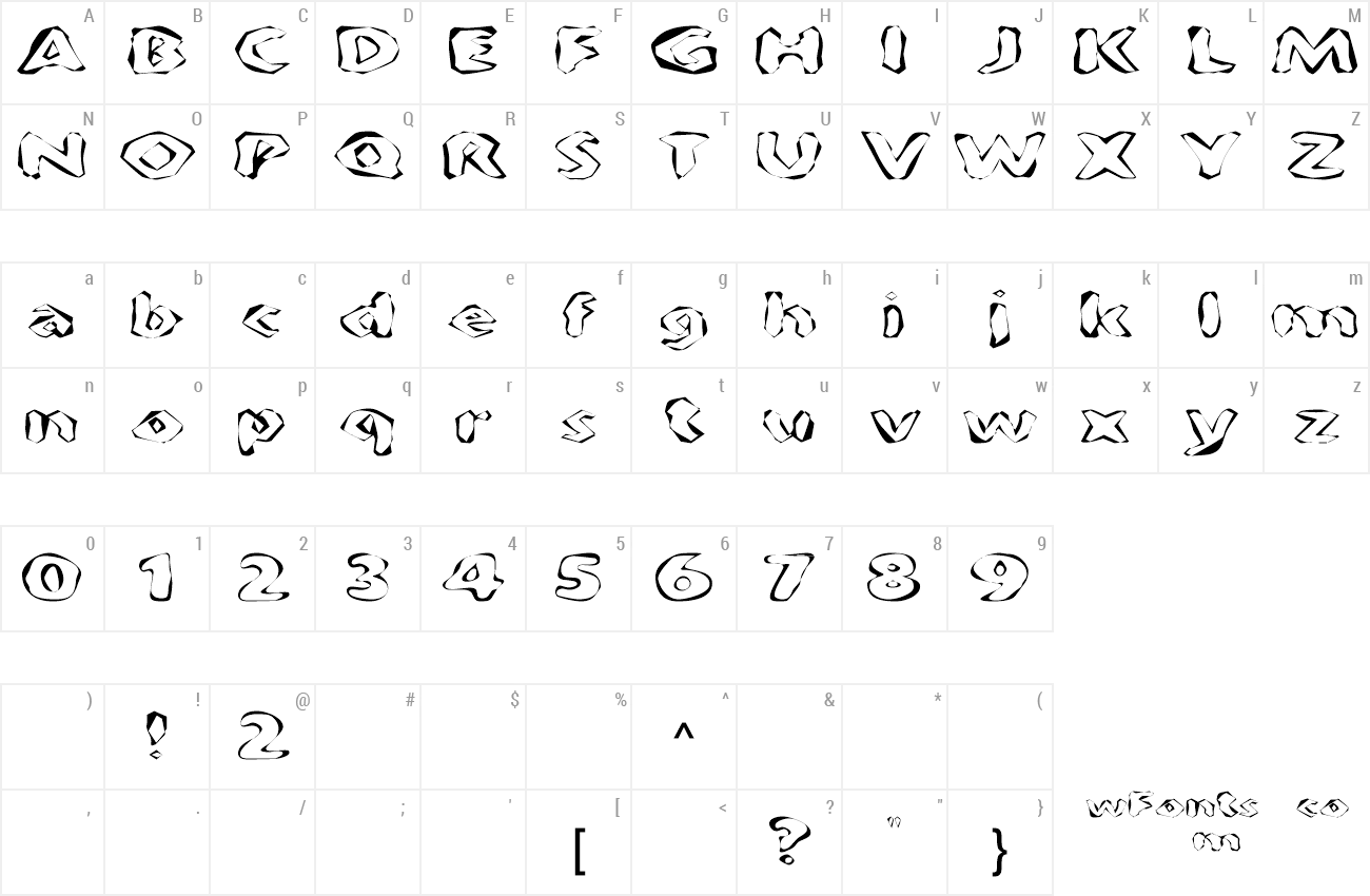 FlintPrintExtended Font