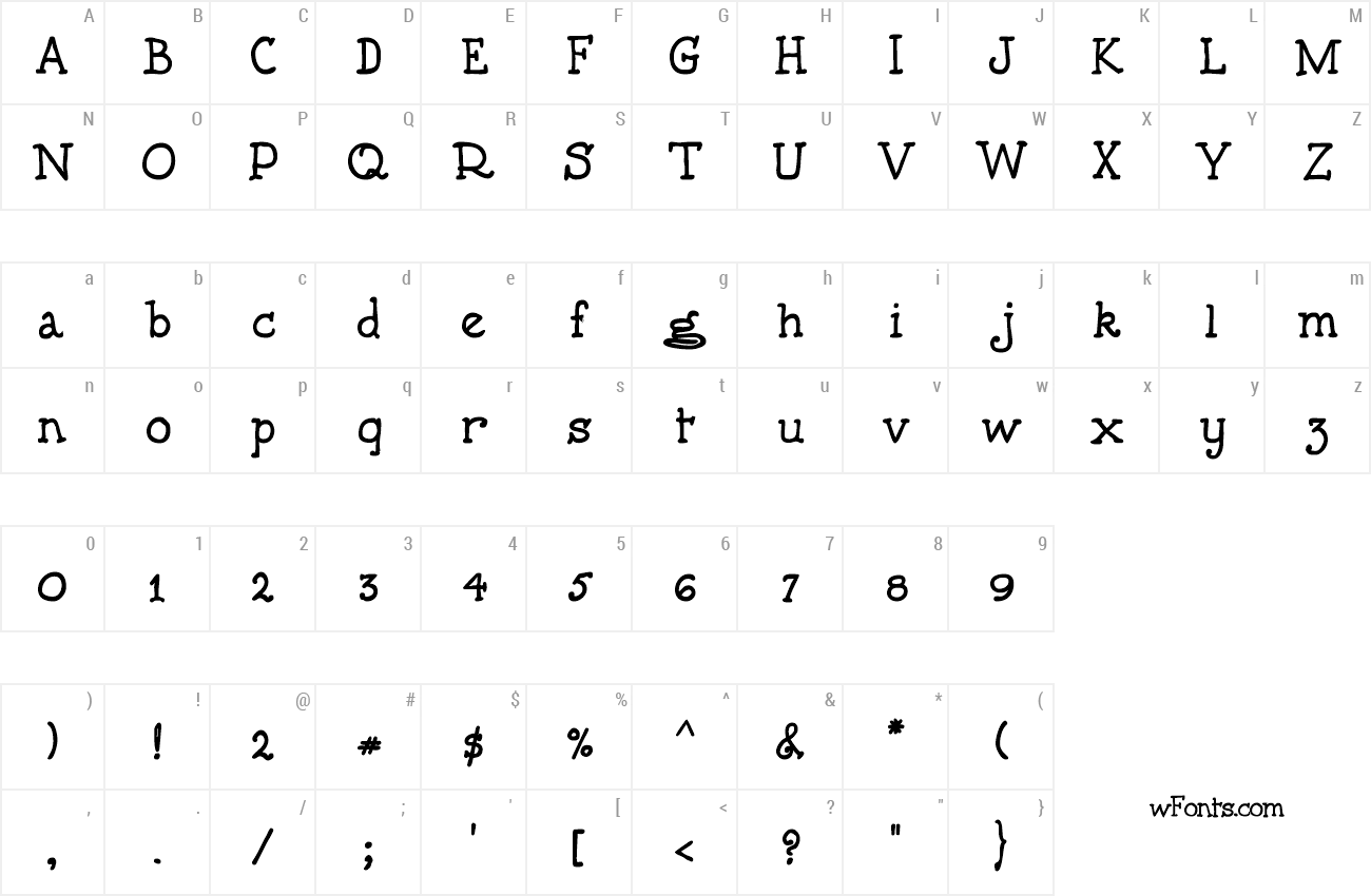 SixthGradeSSK Font