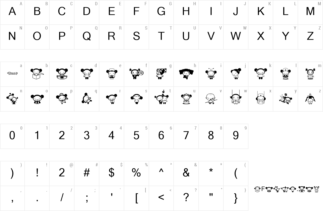 Pucca Font