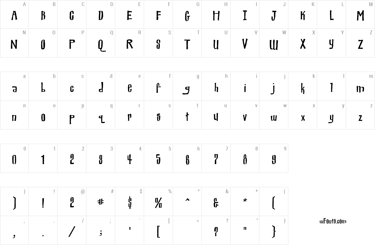 Halloween_Miscreant Font