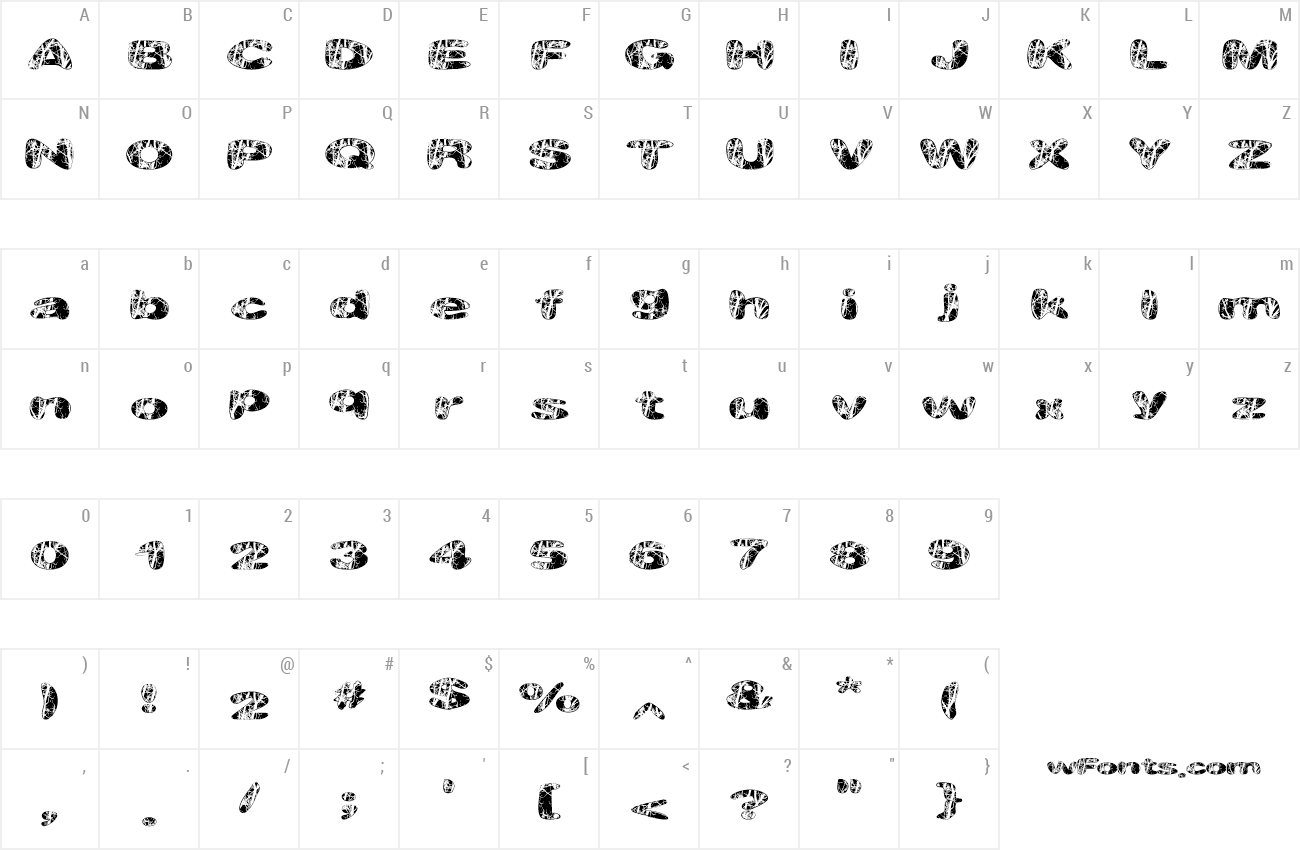 Major Veins Font