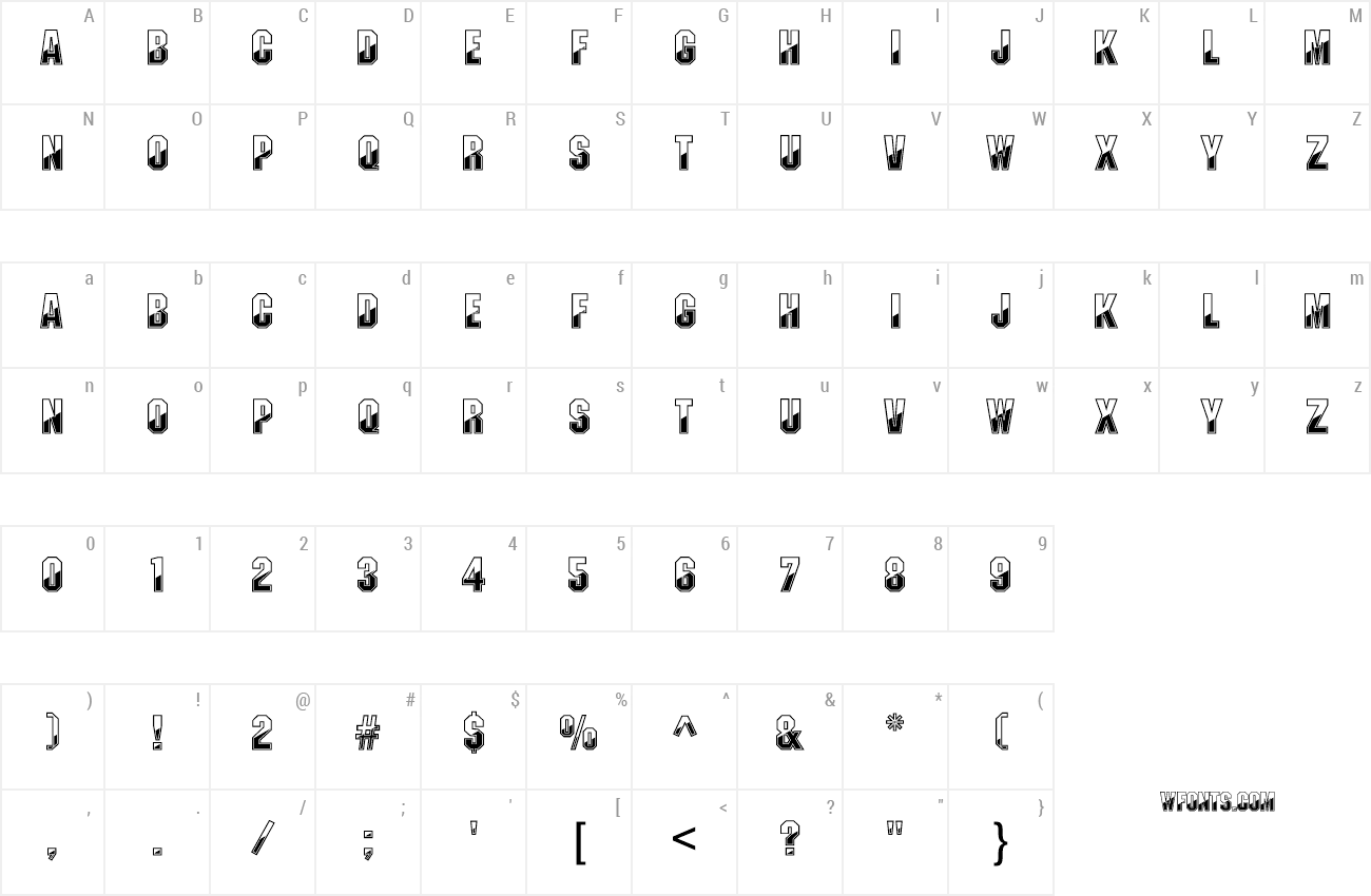 Gunmetal Regular Font