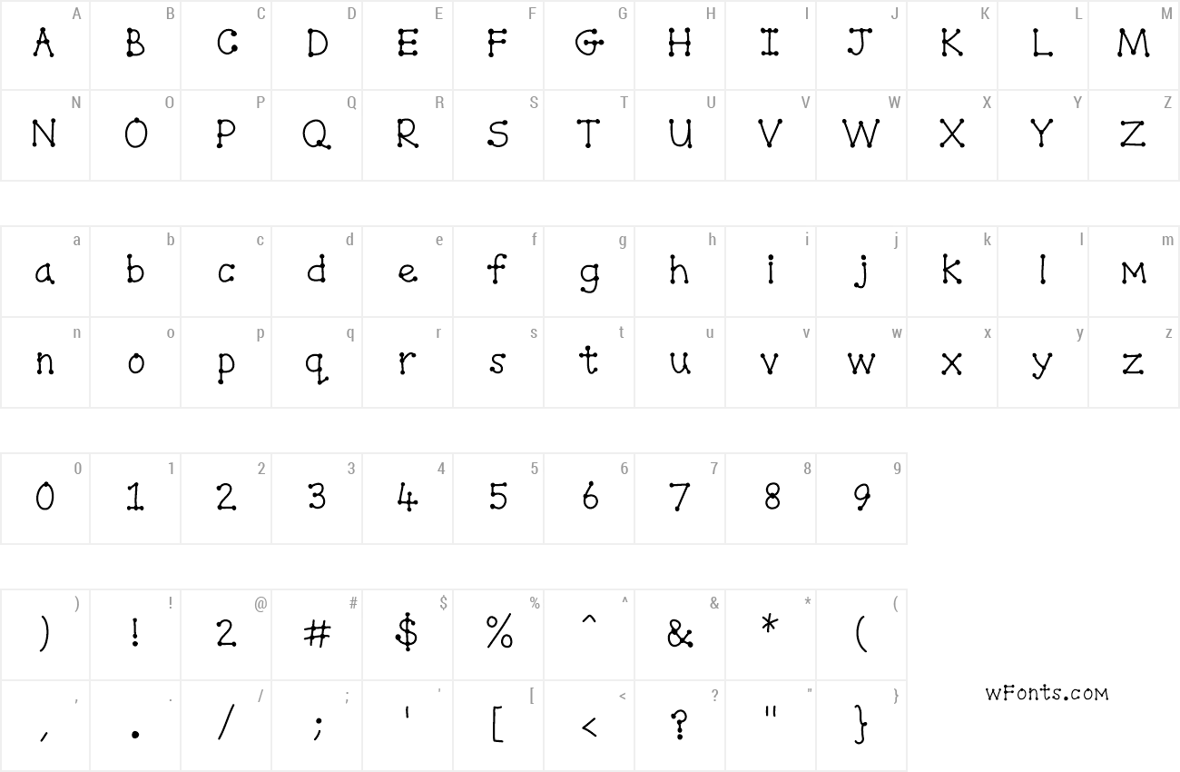 Spotty Dottie Font