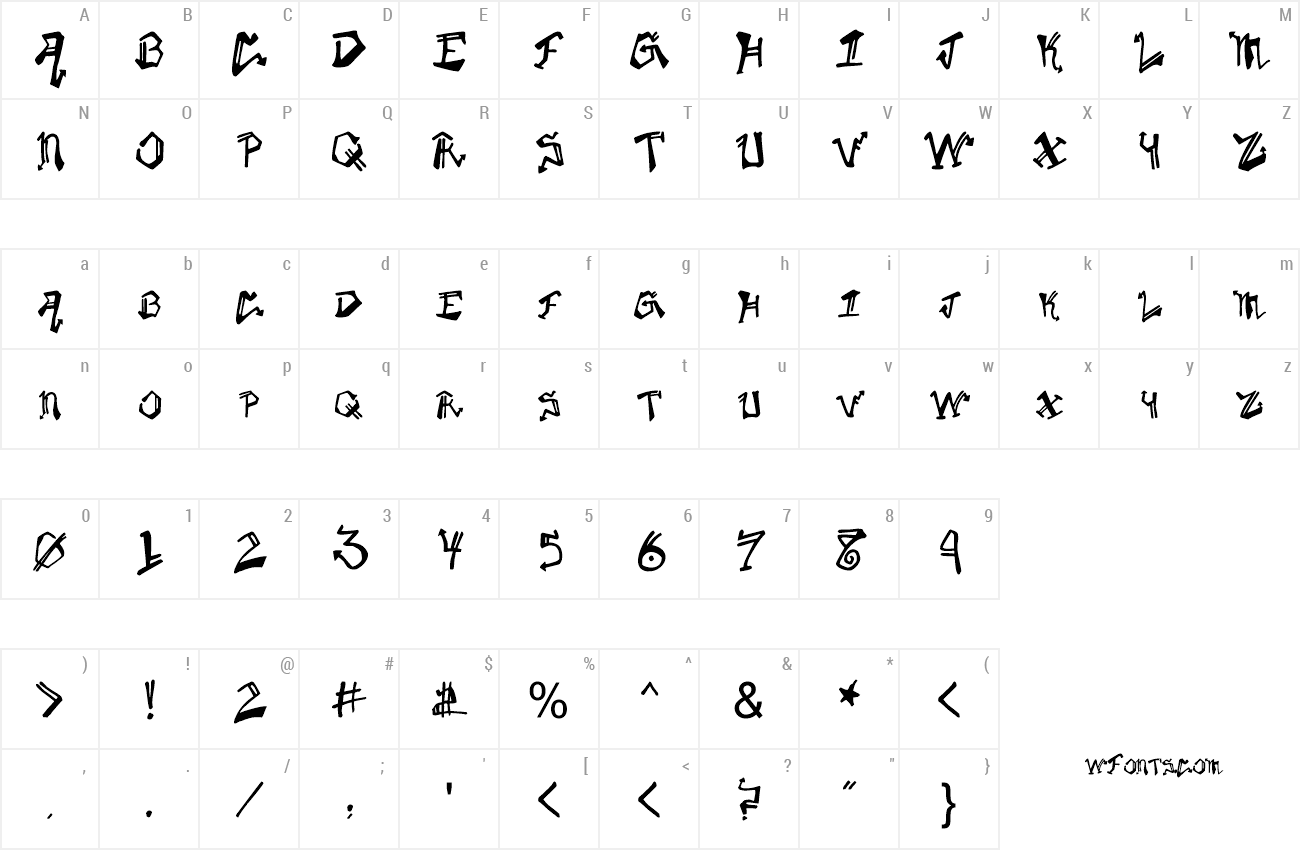 Krylon Gothic Font