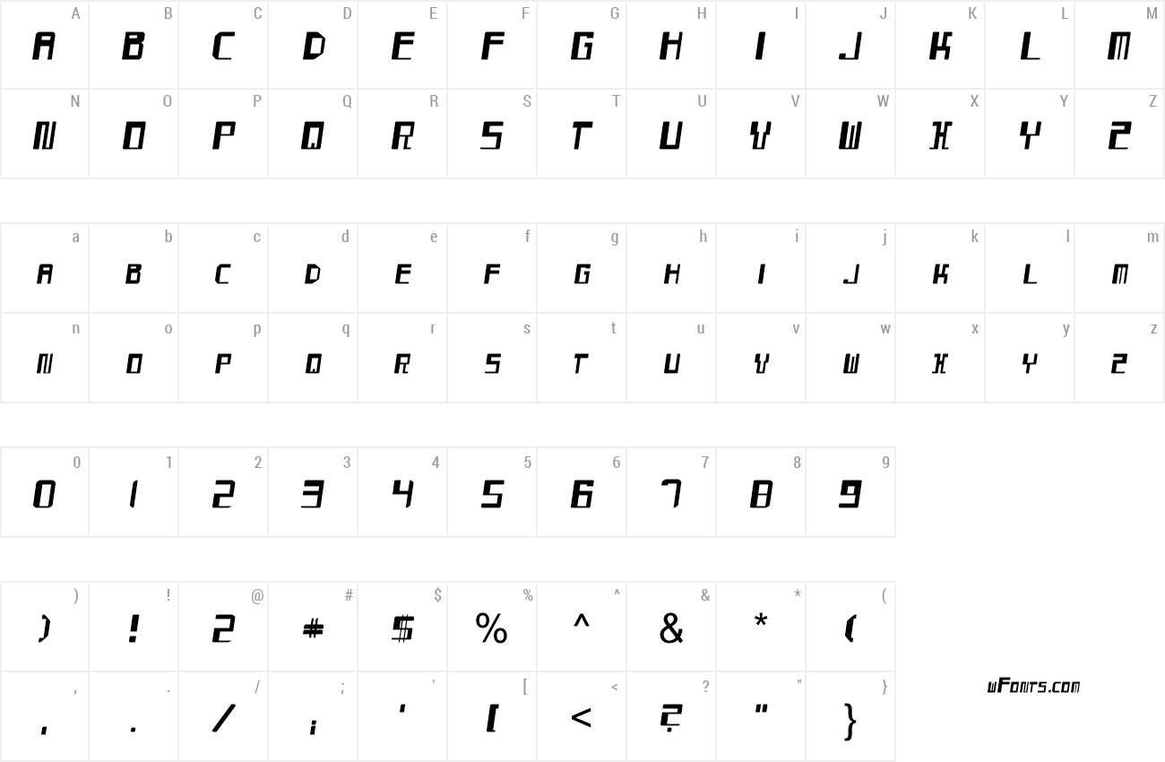 Mayday Font