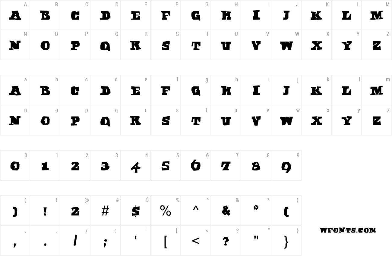 Egypt Axt Font
