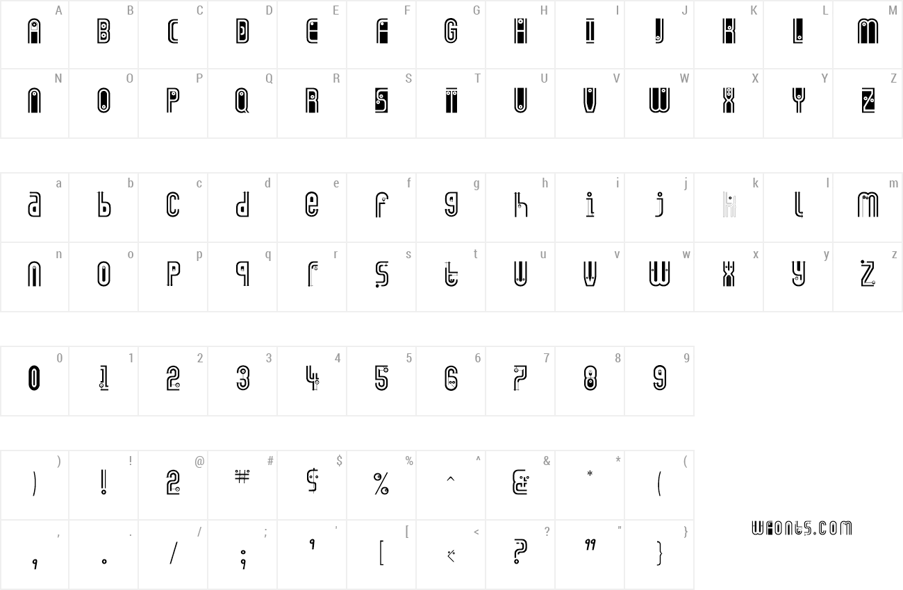 Eye Catching Font
