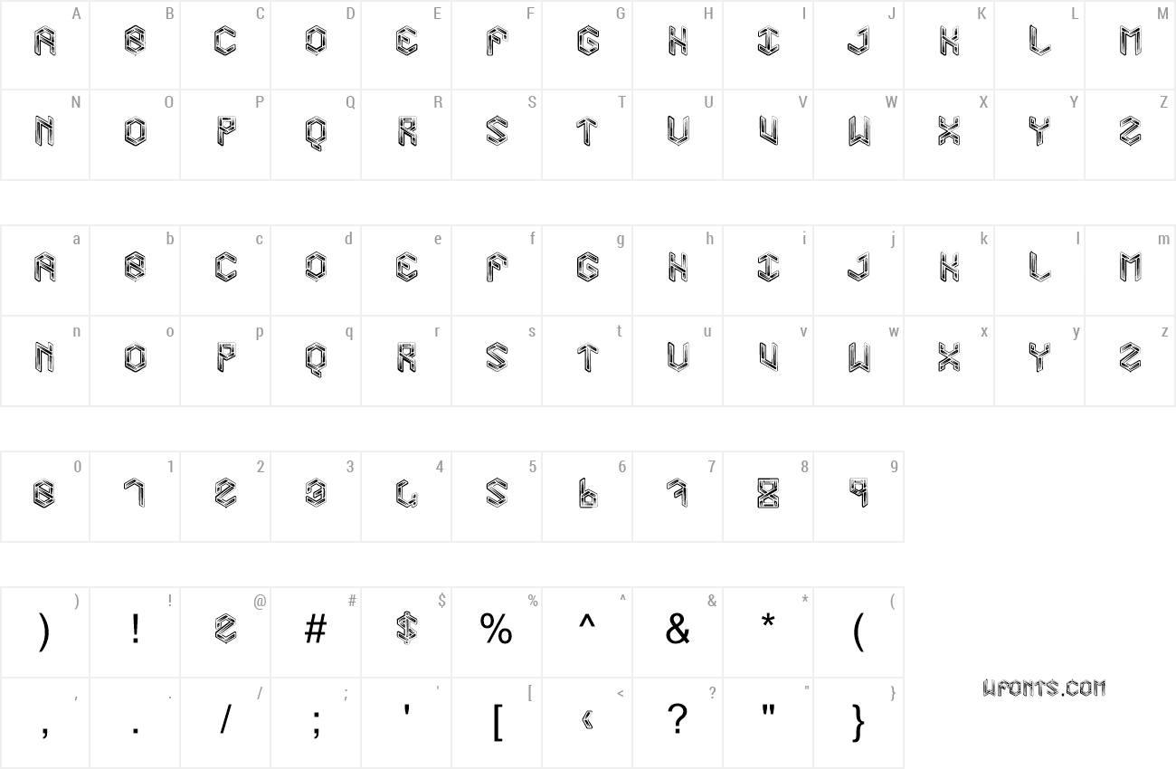 Level 01 Font