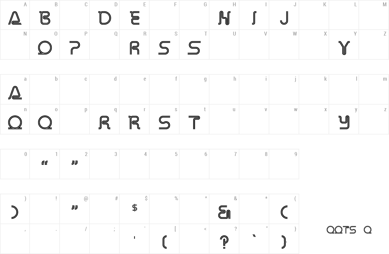 Yagi Link Double Font