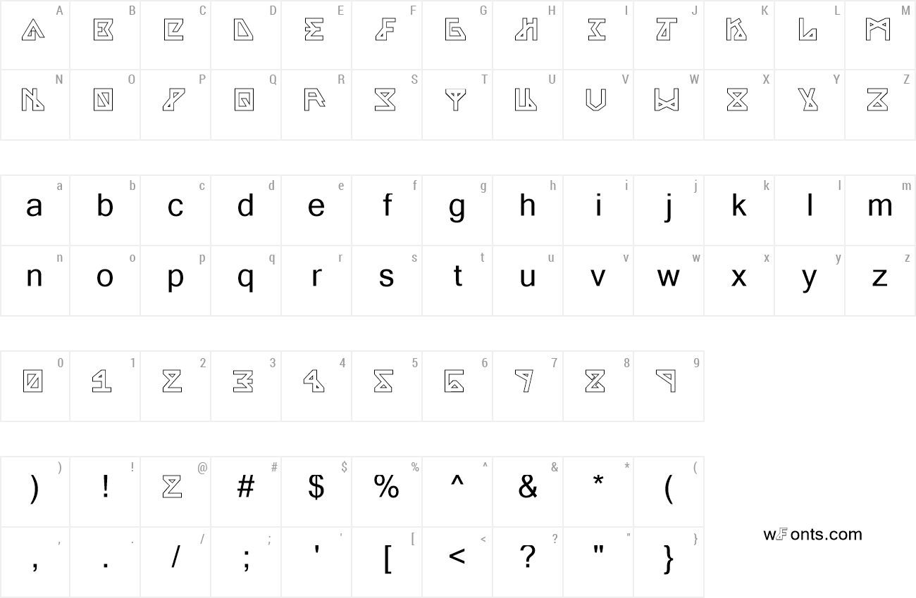 Alpha Font