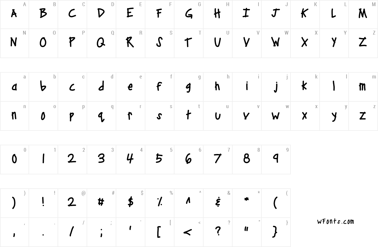 KB Camp Out Font