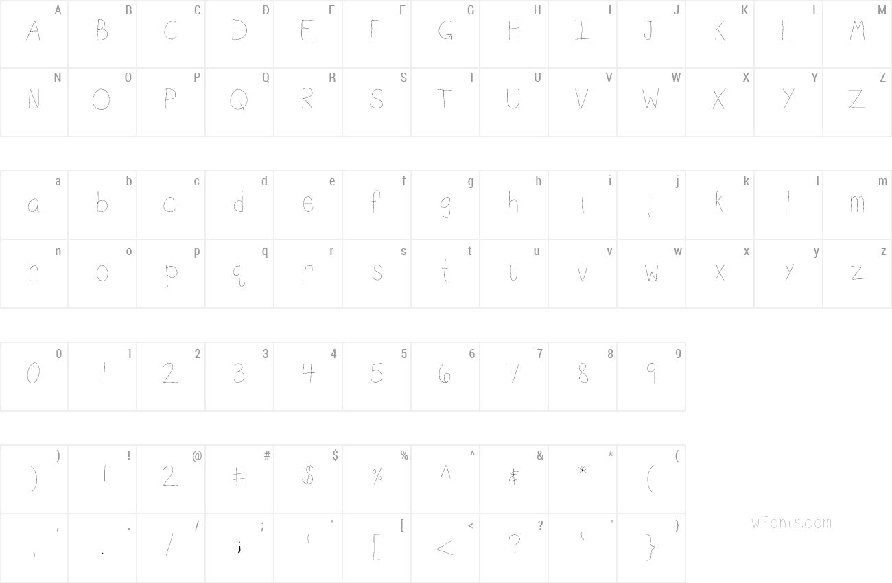 KB Sketch Font